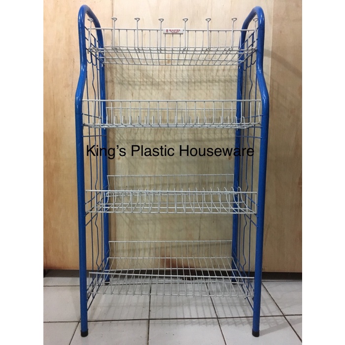Jual Rak Rak Piring Master Jumbo 4 Susun Ro 4 Besi Tebal Anti Karat ...