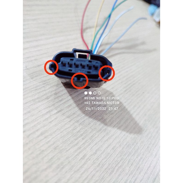 Jual SOKET SENSOR TURBO TOYOTA HILUX FORTUNER 6PIN KABEL | Shopee Indonesia