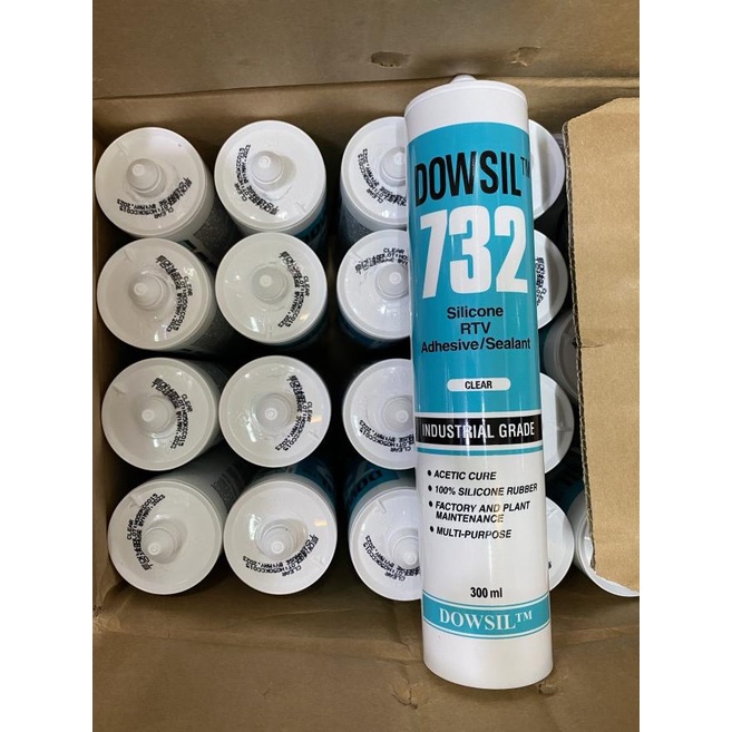 Jual dowsil 732 / dowsil 732 silicone rtv adhesive/sealant | Shopee Indonesia