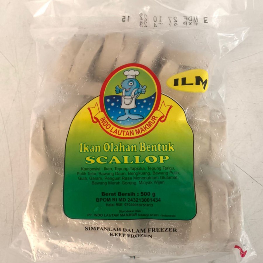 Jual ILM Scallop 500 Gram | Shopee Indonesia