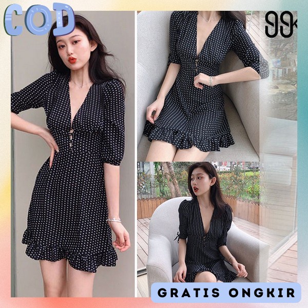 Jual Dress Pakaian Formal Gereja Deess Party Malam Gaun Birthday Party ...