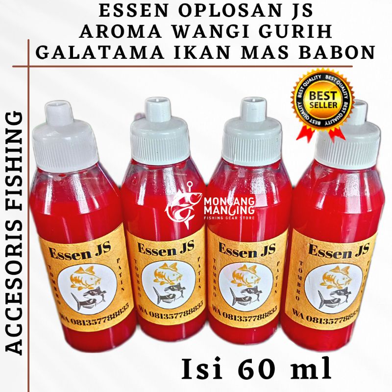 Jual ESSEN OPLOSAN JS KHUSUS GALATAMA IKAN MAS BABON AROMA WANGI GURIH ISI 60 ML REKOMENDASI ...