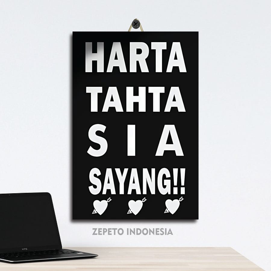 Jual 21-27 POSTER RUANG JUMBO QUOTE SUNDA 20X30 ZJ8YZ/4LUGN/ POSTER ...