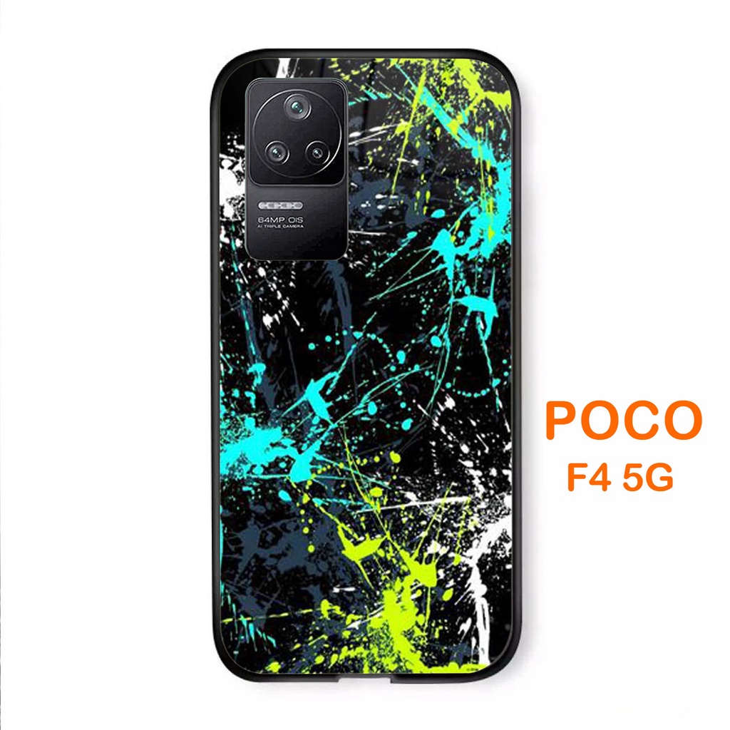 Jual [H81] Softcase Kaca Xiaomi POCO F4 ,CASE Xiaomi POCO F4 , SOFTCASE ...