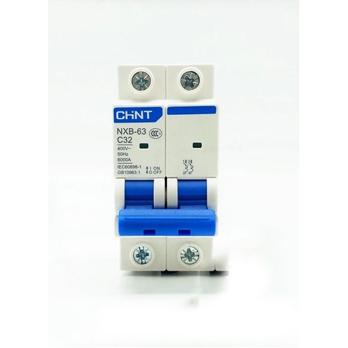 Jual MCB CHINT 32A 32 AMPERE 2 PHASE NXB-63 6KA | Shopee Indonesia