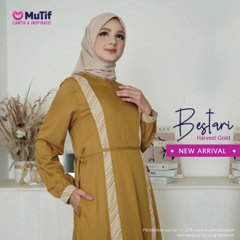 Jual GAMIS MUTIF BESTARI HARVEST GOLD | Shopee Indonesia