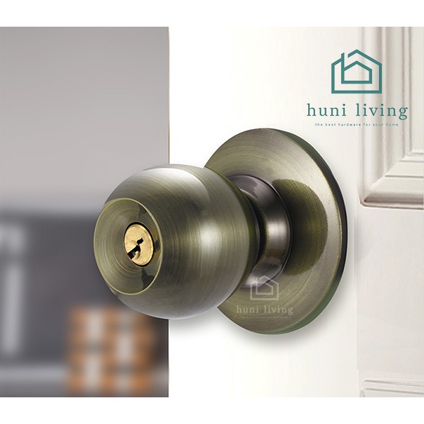 Jual Kunci Pintu Kamar Mandi Bulat Onat / Tarikan Gagang Handle Putar ...