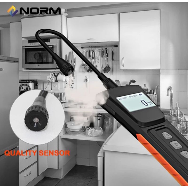 Jual Portable gas leak detector methane metana CH4 analyzer CO C2H2 ...