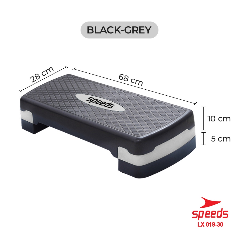 Jual SPEEDS Papan Senam Aerobik Zumba Aerobic Stepper 3 Tingkatan Papan ...