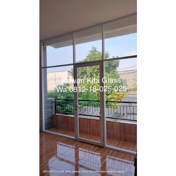 Jual Sekat ruangan aluminium dan kaca | Shopee Indonesia