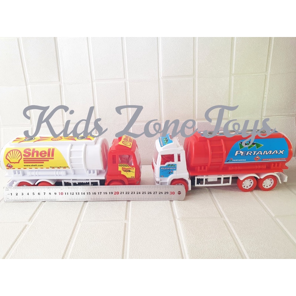 Jual Mainan Anak Mobil Mobilan Tangki Pertaminan & Shell Truk Minyak ...
