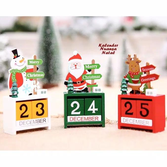 Jual Dekorasi Natal Kalender Unik Natal | Shopee Indonesia