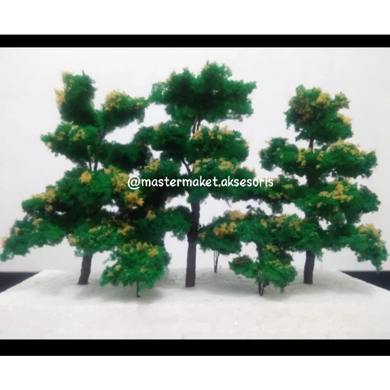 Jual Miniatur Pohon Cabang Gradasi Uk. 20 cm (pohon beringin/Pohon ...