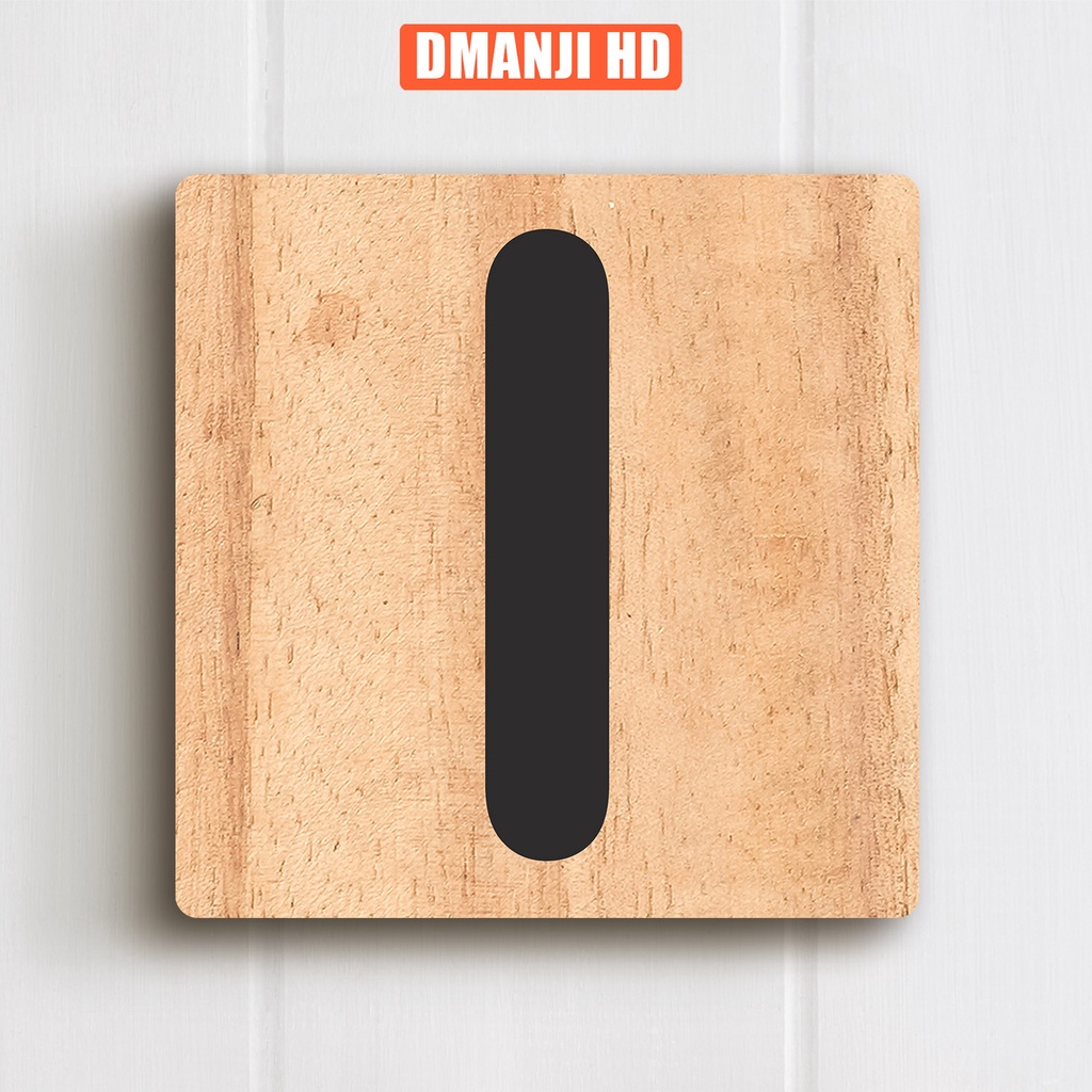 Jual DMANJI HD - Huruf kayu Scrabble minimalis | Custome nama huruf ...