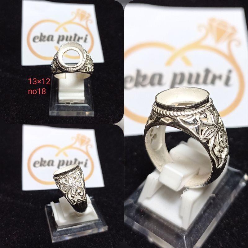 Jual cincin perak,ring perak,emban perak,ikat perak,batu akik,ring ...