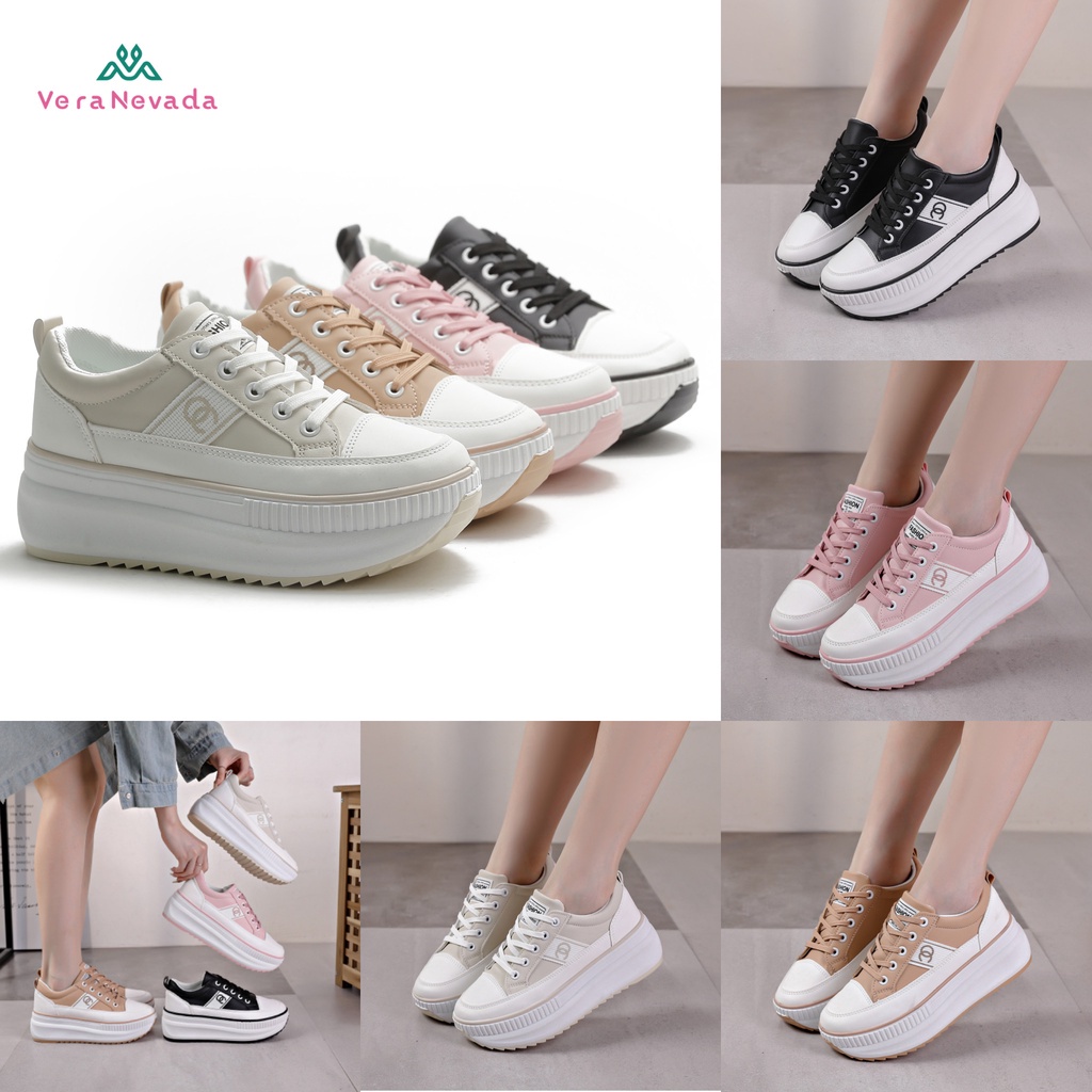 Jual Vera Nevada Sepatu Sneakers Wanita Sport Shoes VN1224 | Shopee ...