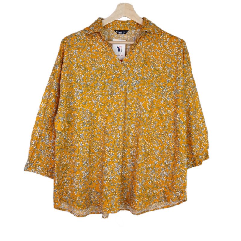 Jual Atasan Rayon Sakura Krah V Neck BIG SIZE XXXXXL (5XL) LD 130 cm ...