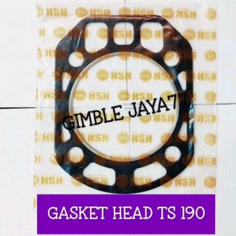 Jual TS 190 GASKET CYLINDER HEAD PACKING HEAD UNTUK MESIN DIESEL YANMAR ...