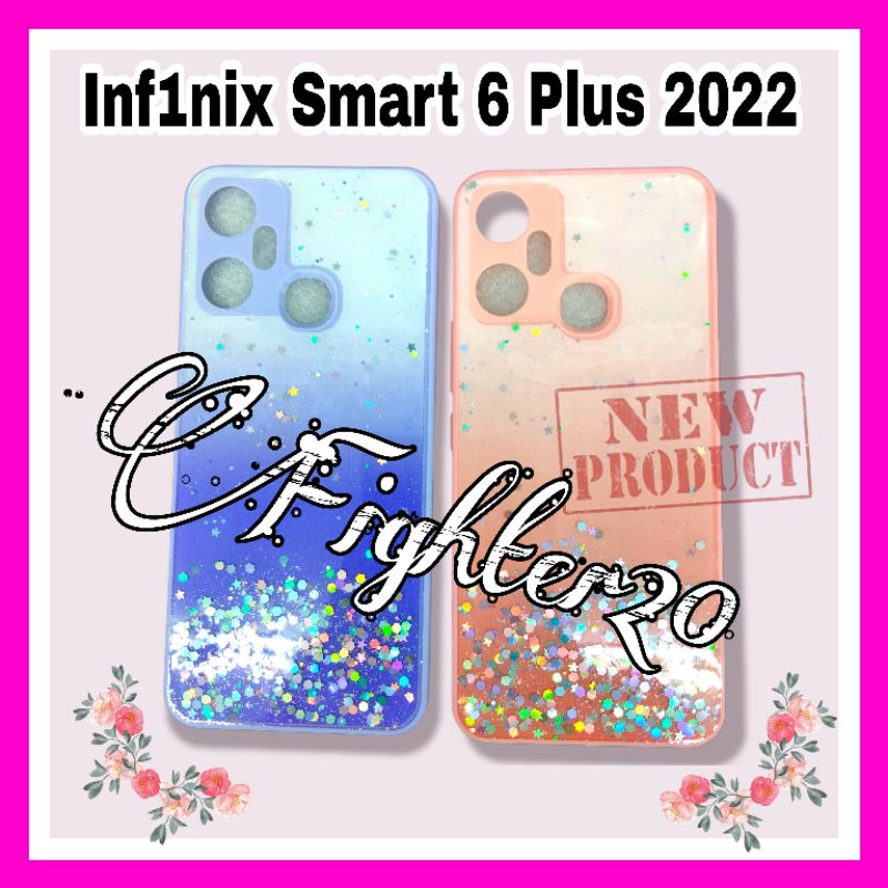 Jual Casing Infinix Smart 6 Plus Case Glitter Type Baru Warna Warni ...