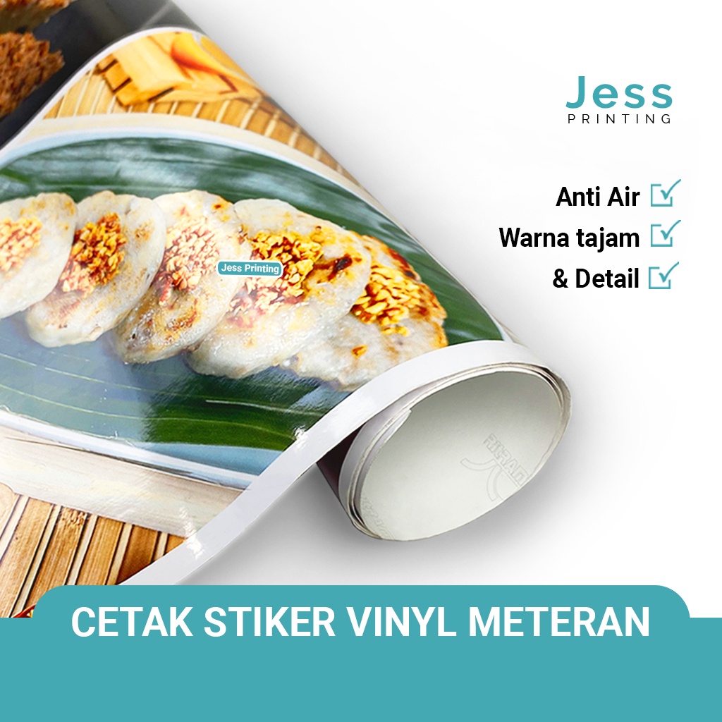 Jual Cetak Print Stiker Vinil Meteran Anti Air Bahan Sticker Ritrama ...
