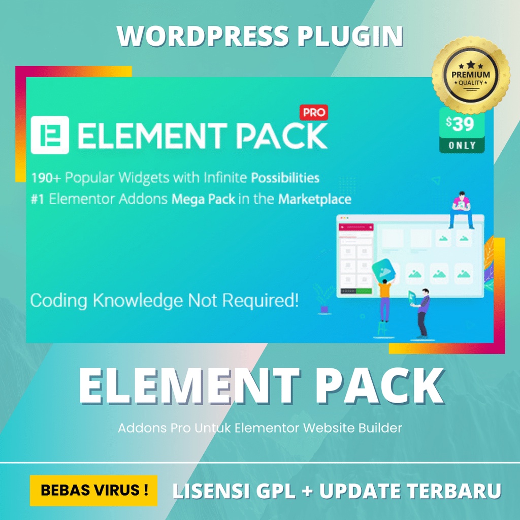 Jual Element Pack Addon for Elementor - GPL | Shopee Indonesia