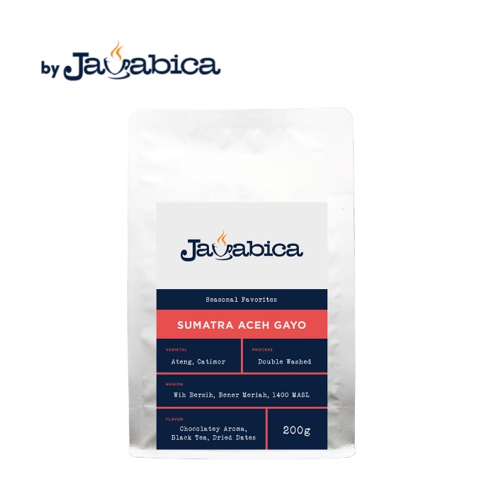 Jual Biji Kopi Javabica - Single Origin Sumatra Aceh Gayo (200 Gr ...