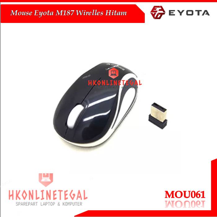 Jual Eyota Wireless Optical Mouse M187 / Mouse Optic Wireless Eyota ...