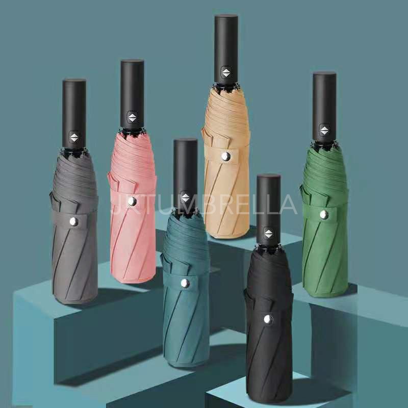 Jual Payung lipat 3 otomatis premium / buka tutup / polos warna GRC ...