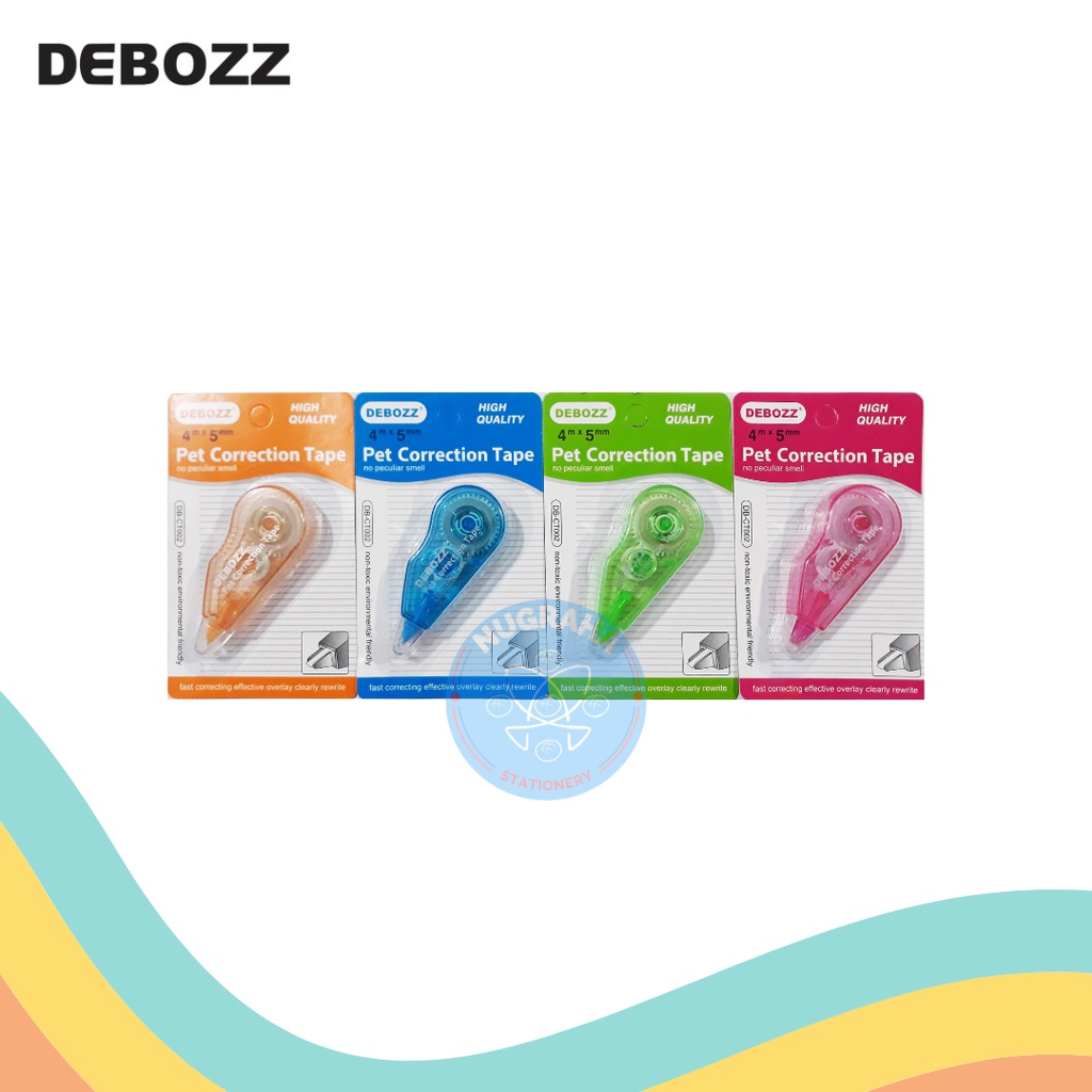 Jual CORRECTION TAPE DEBOZZ CT-002 (1 PCS) | Shopee Indonesia