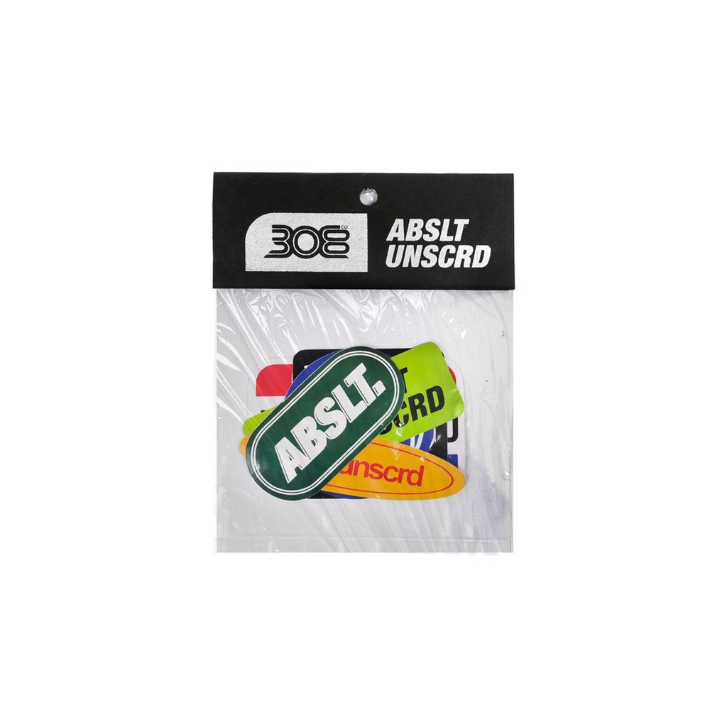 Jual 308 ABSLTUNSCRD STICKER PACK 308 #2 - Black | Shopee Indonesia