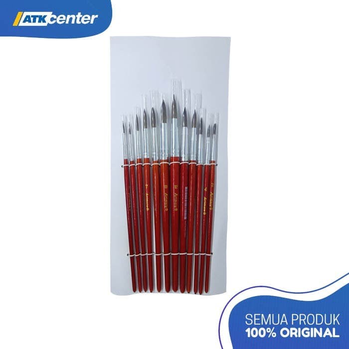 Jual Kuas Lukis Set / Artmate Brush Set 12 pcs Super POP1 | Shopee ...