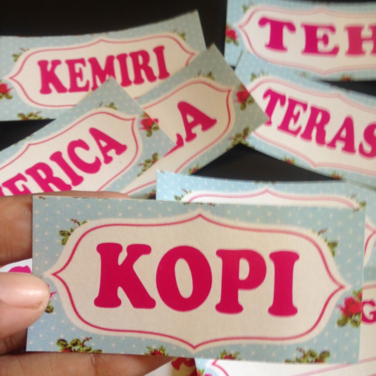 Jual (KODE P24) STIKER BUMBU | LABEL BUMBU | STIKER BUMBU DAPUR | NAMA ...