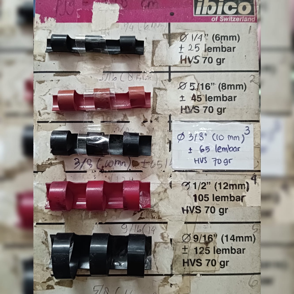 Jual Ring/ Spiral Plastik 5/16" (8mm) 1 Batang (BACA DESKRIPSI ...