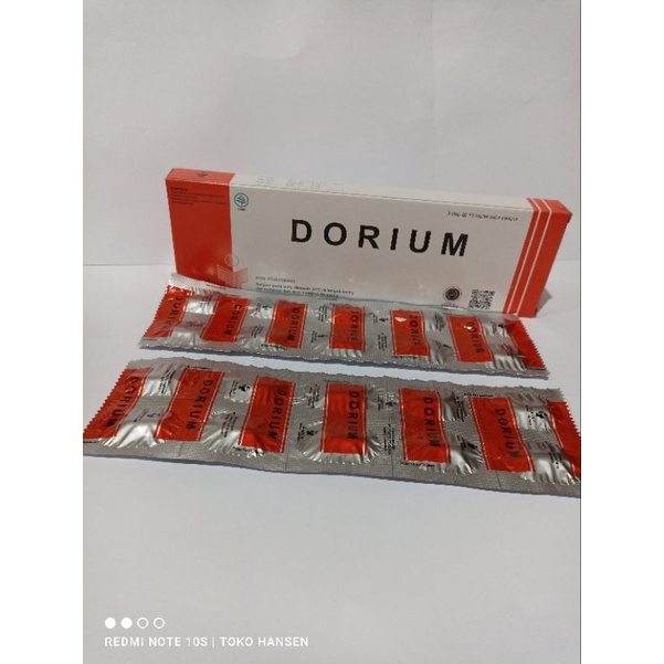 Jual Dorium Kaplet Obat Wasir PerStrip isi 10 | Shopee Indonesia