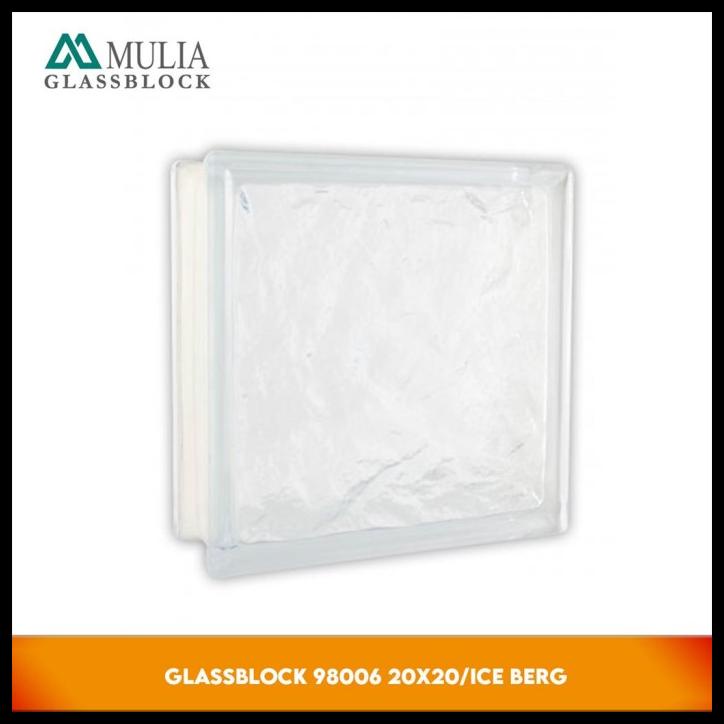 Jual Mulia Glass Block 20X20 Ice Berg - Balok Kaca | Shopee Indonesia