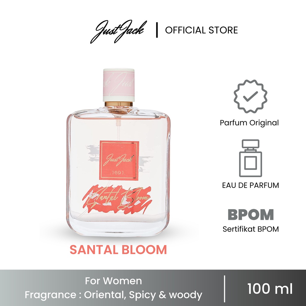Jual Just Jack Santal Bloom For Woman EDP 100 ML | Shopee Indonesia