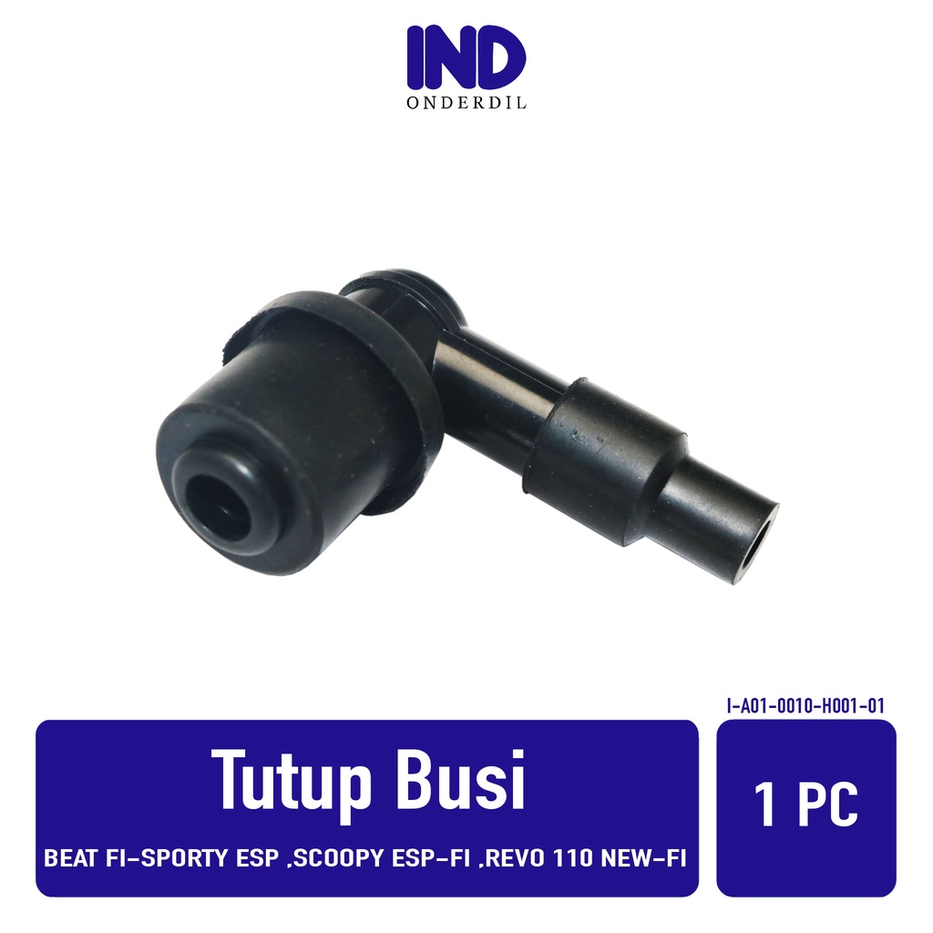 Jual Tutup-Cop-Cangklong Kepala Busi-Cap Assy Noise Suppressor Beat FI ...