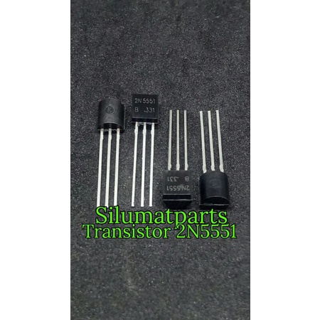 Jual Transistor 2N5551 Tr 2N 5551 / TR 2n5551 / IC 2N5551 | Shopee Indonesia