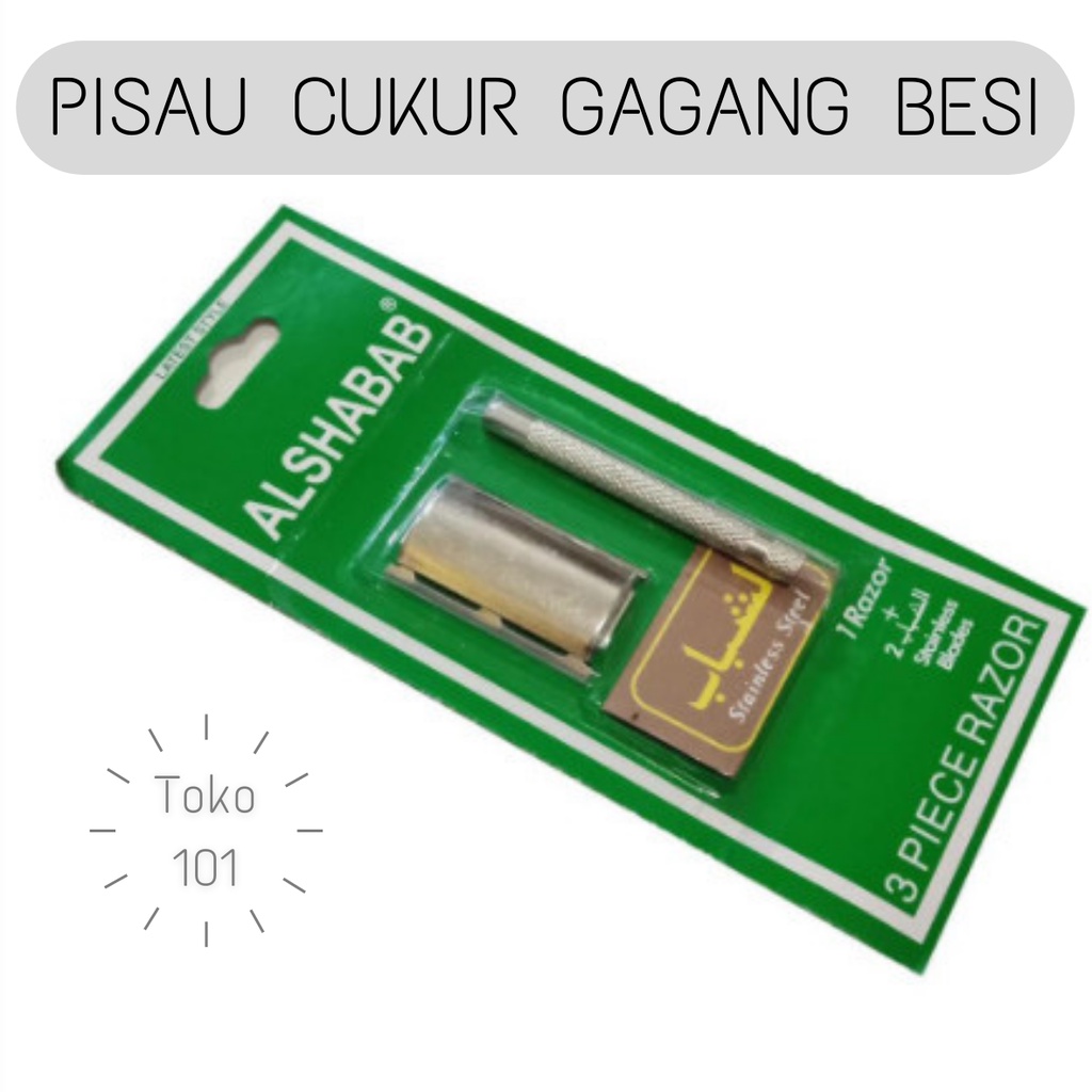 Jual Pisau Cukur Besi Alshabab Stainless Razor | Shopee Indonesia Jual Pisau Cukur Besi Alshabab Stainless Razor | Shopee Indonesia