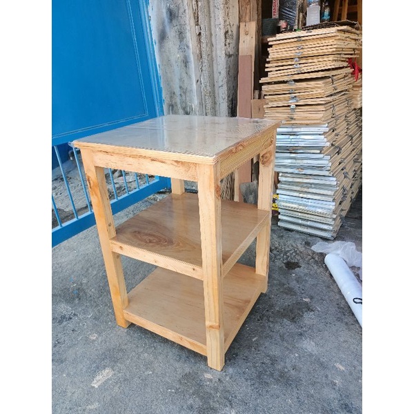 Jual Tatakan Meja Kulkas Jatibelanda Uk.50x50x70cm | Shopee Indonesia