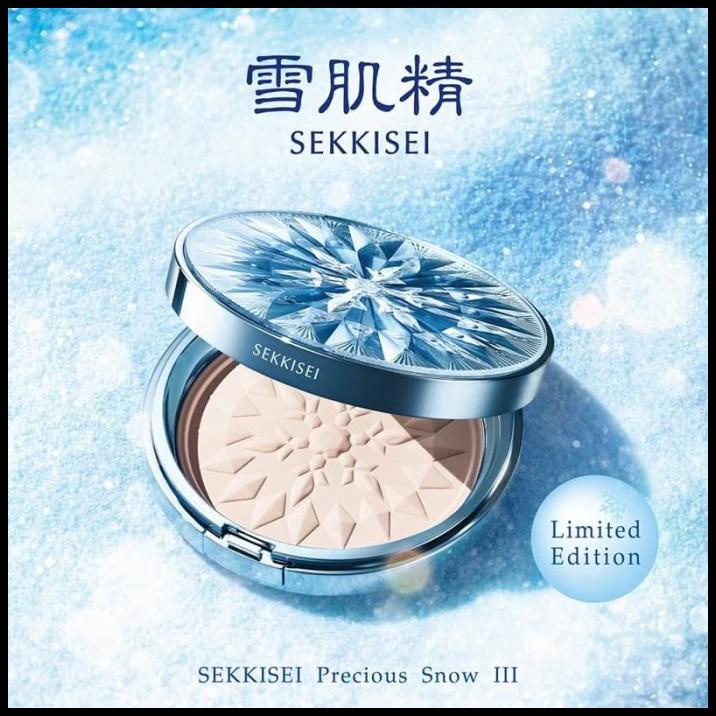 Jual Promo Sekkisei Precious Snow 3 (Bedak Padat) | Shopee Indonesia