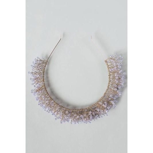 Jual Bando cristal handmade aksen mutiara BND 65 CR | Shopee Indonesia