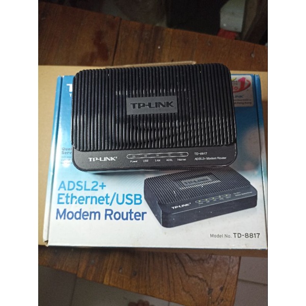 Jual Tp Link Modem Router Model Td 8817 Shopee Indonesia