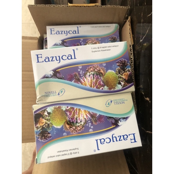 Jual EAZYCAL / EAZY CAL / box / 30 kaplet | Shopee Indonesia