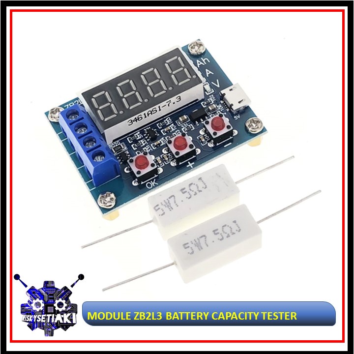 Jual MODULE ZB2L3 BATTERY CAPACITY TESTER DISCHARGE TESTER 1.5V – 12V ...