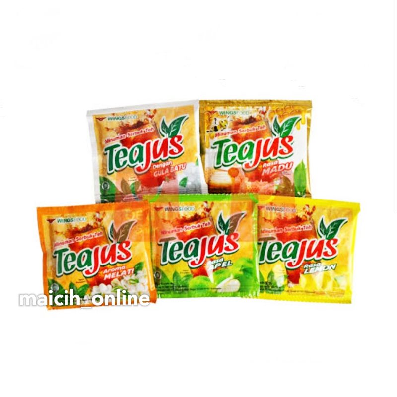 Jual Teajus 7grm isi 10saset | Shopee Indonesia