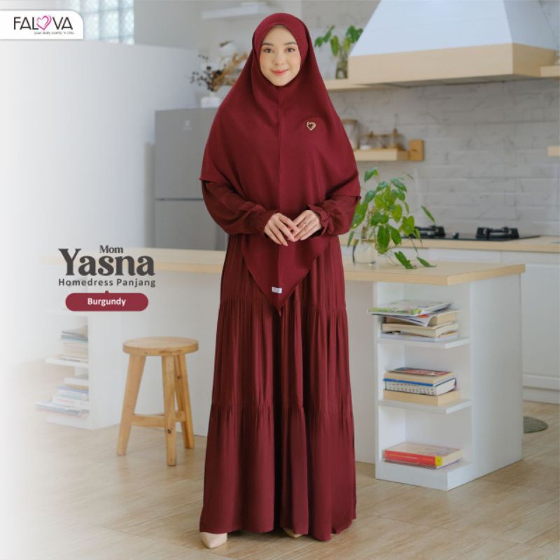 Jual Yasna home dress by falova | Shopee Indonesia