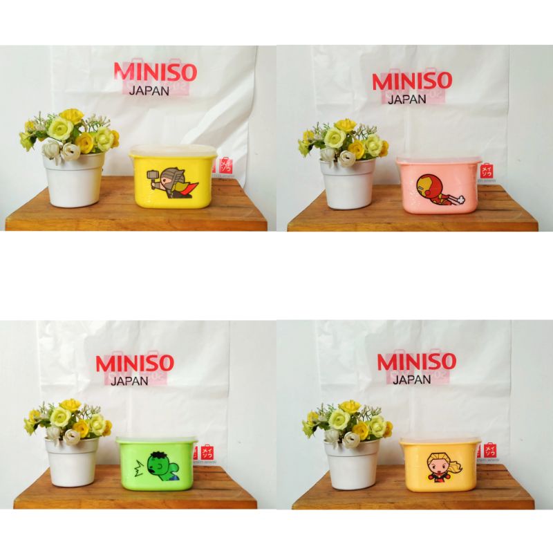 Jual [MINISO ORIGINAL TEMPAT MAKAN] FREE PLASTIK MINISO | Shopee Indonesia