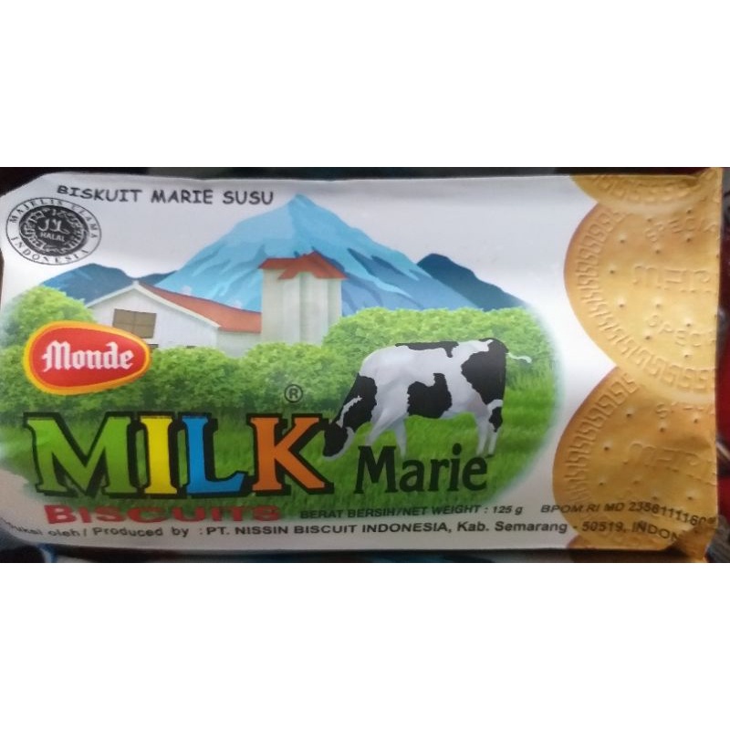 Jual KZ - monde milk marie biskuit , biskuit marie susu 125g & 225g ...