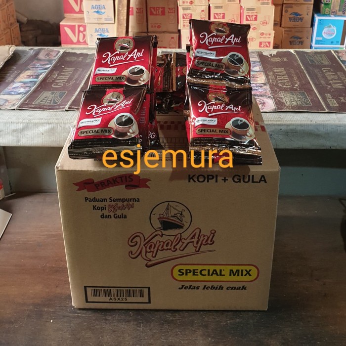 Jual KAPAL API SPECIAL MIX / DUS (ORDERAN KHUSUS) | Shopee Indonesia
